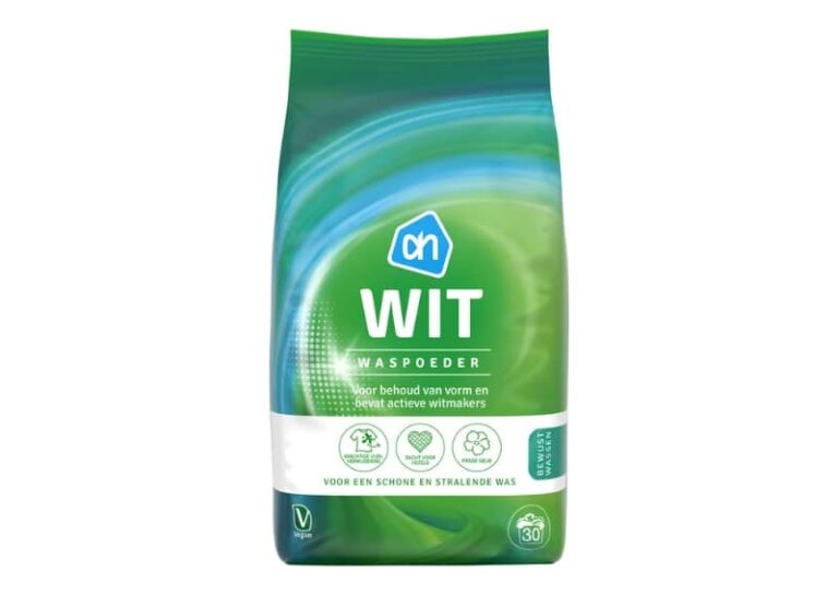 5x wat is het beste wasmiddel voor de witte was?